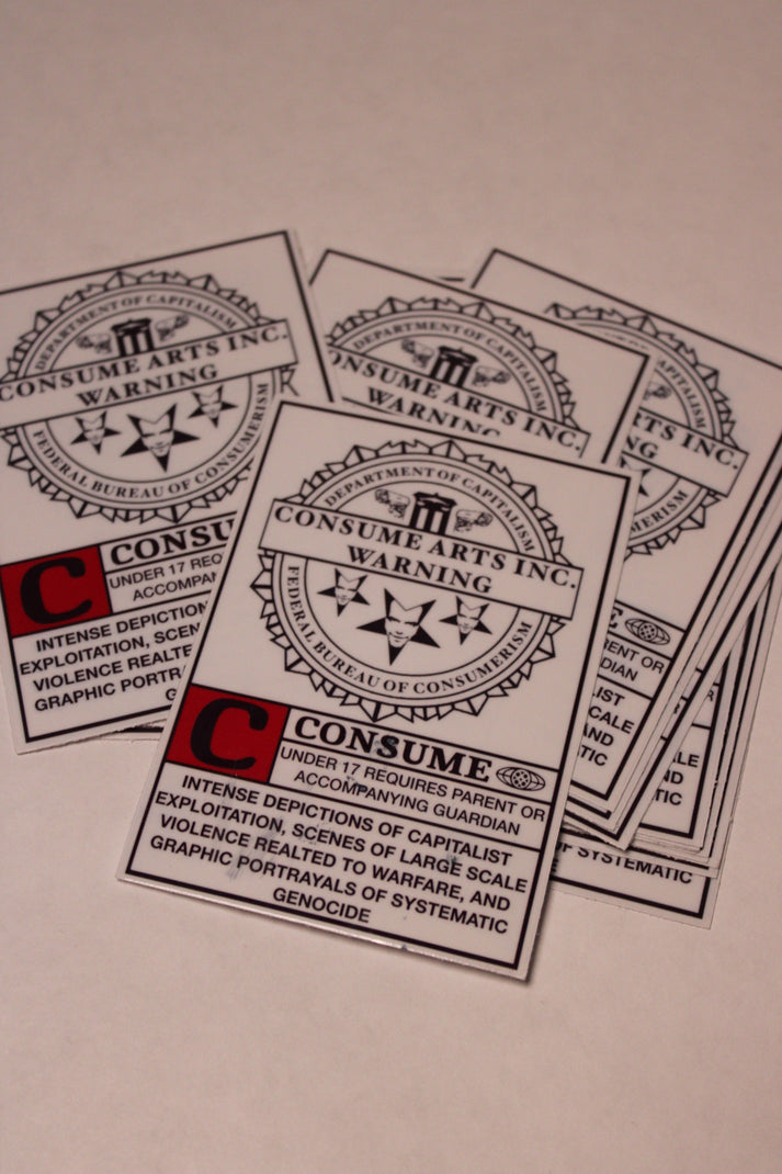 Transparent Sticker Packs – Consume Arts INC.